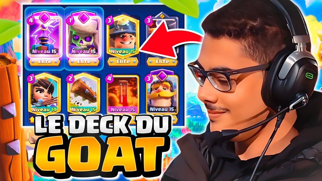 LE NOUVEAU DECK DE MOHAMED LIGHT EST INCROYABLE SUR CLASH ROYALE ...