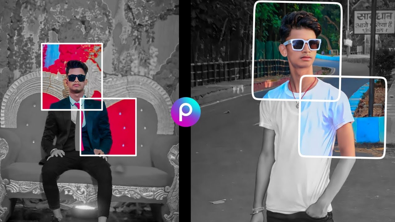 Picsart Amazing Frame Photo Editing || Square Editing PicsArt ...