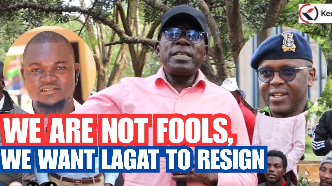 WE WANT LAGAT TO RESIGN, NOT TO STEP ASIDE! CPA Kiberenge ROASTS DIG ...