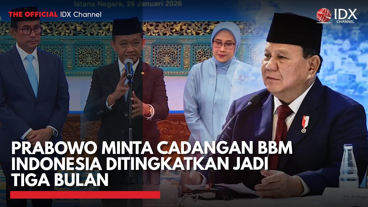Prabowo Minta Cadangan BBM Indonesia Ditingkatkan Jadi Tiga Bulan ...