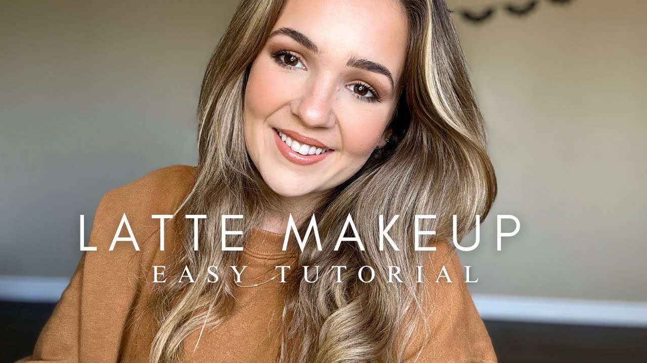 A fall latte makeup look 🍂 Tutorial and Tips for an easy application! - YouTube