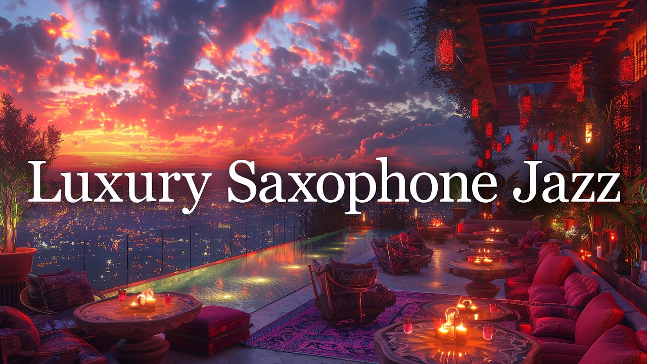 Luxury Saxophone Jazz Music In Cozy Bar Ambience 🍷 Smooth Sax Jazz ...