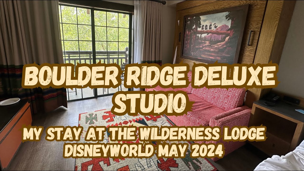 Wilderness Lodge Boulder Ridge Renovated Deluxe Studio | Disney ...