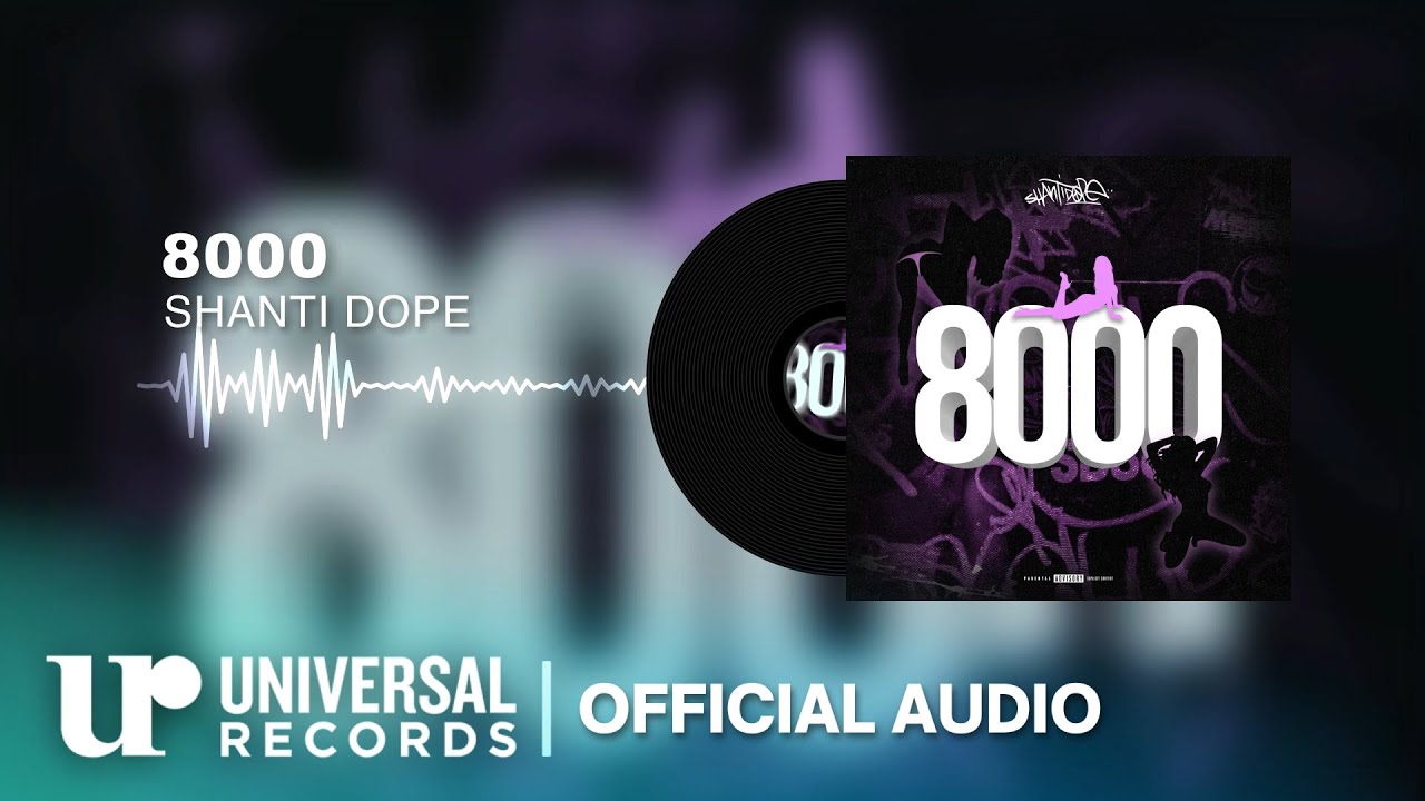 Shanti Dope - 8000 (Official Audio Clip) - YouTube Music