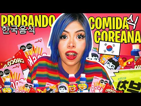 PROBANDO COMIDA COREANA
