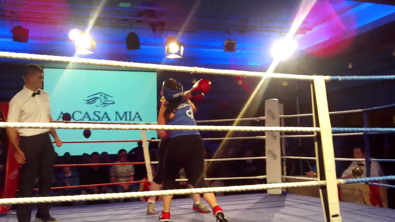 eimear gallagher irish heart foundation fight night - YouTube