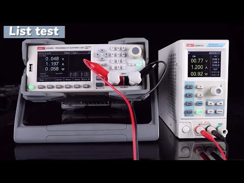 UNI-T UTL8500(X) Series Programmable DC Electronic Load