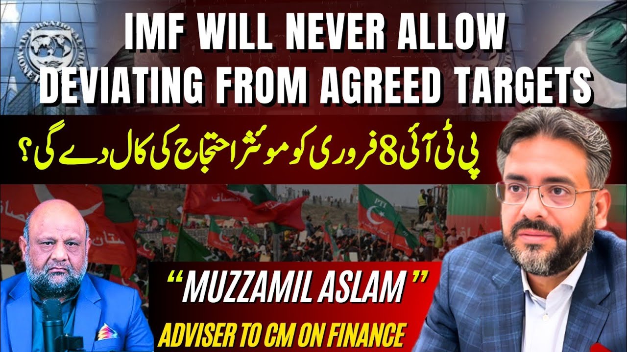 IMF will never allow deviating from agreed targets.Muzzammil Aslam ...
