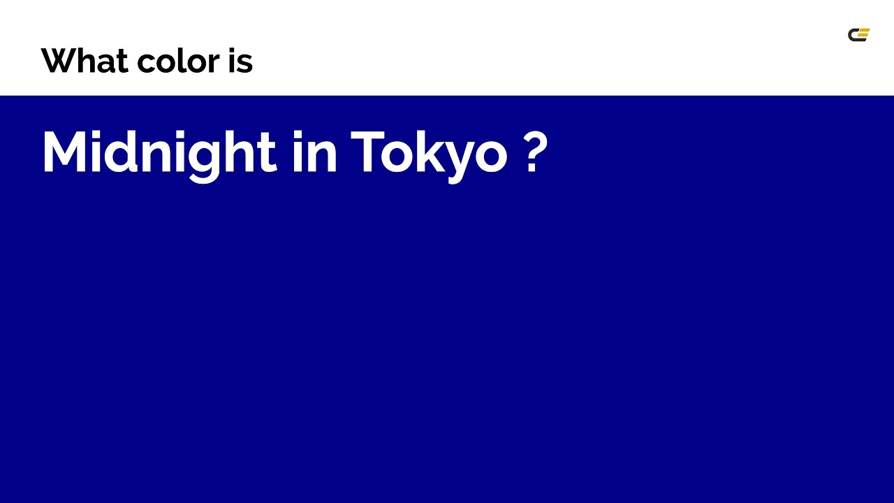 What color is Midnight in Tokyo ? #000088 hex color - Blue color - Warm ...