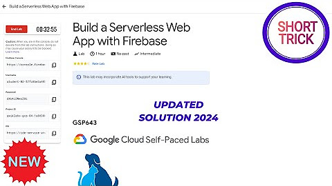 Skill badge: Develop Serverless Apps with Firebase - YouTube