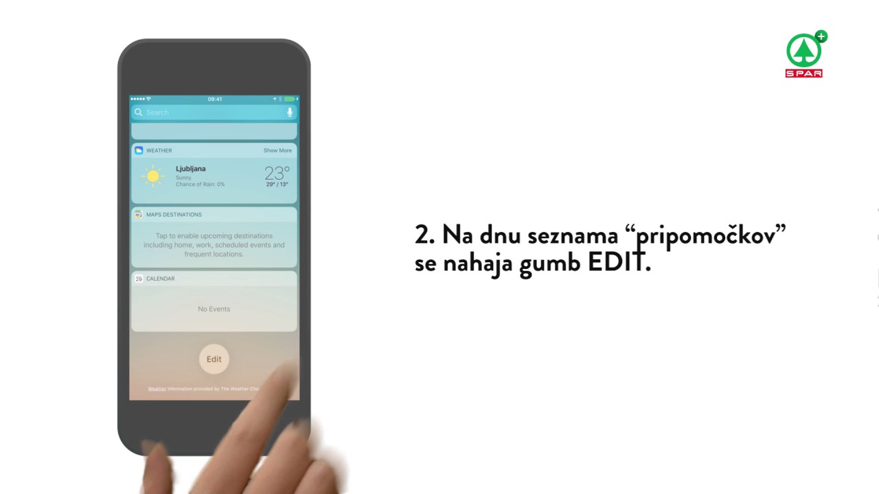 SPAR PLUS APLIKACIJA - IOS - Kako dostopam do SPAR plus kartice z enim ...