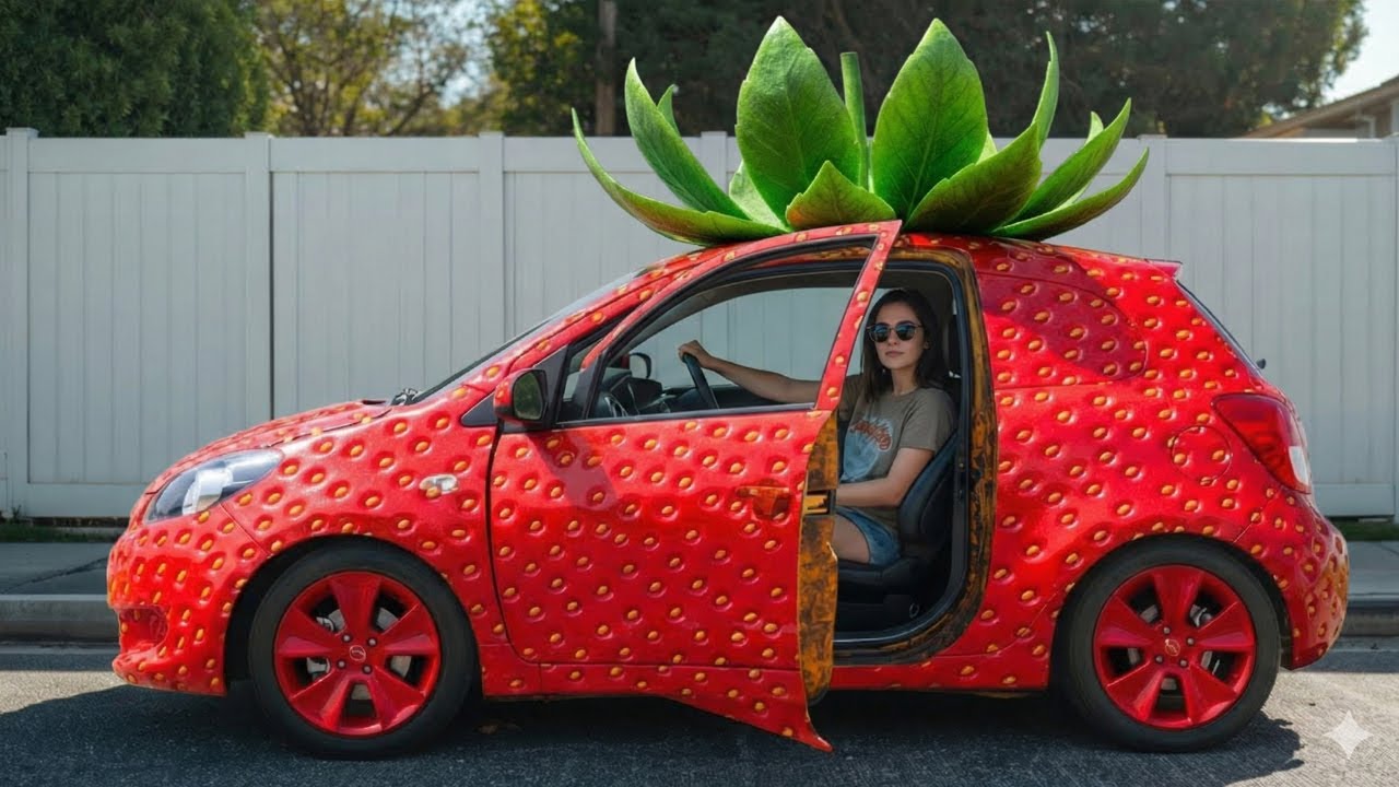 Crazy Food & Fruit Cars You Won’t Believe Exist | Ultimate Oddly ...