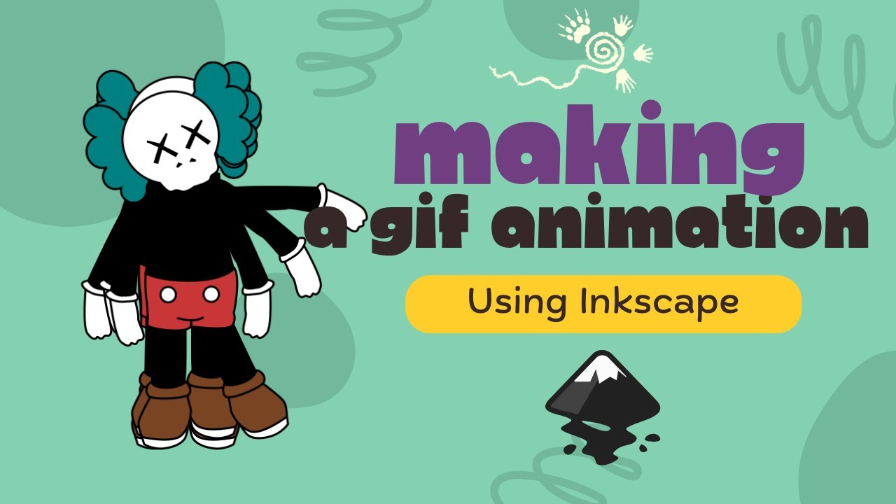 2D Animation: Creating a GIF with Inkscape - YouTube
