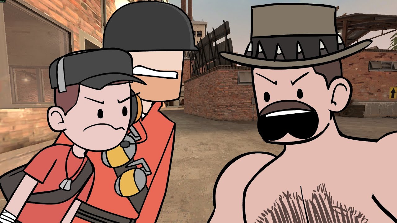 Saxton Hale Mode (TF2 Parody Animation) - YouTube