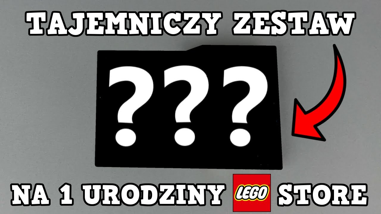 TAJEMNICZY ZESTAW LEGO na 1 URODZINY LEGO STORE WARSZAWA - YouTube
