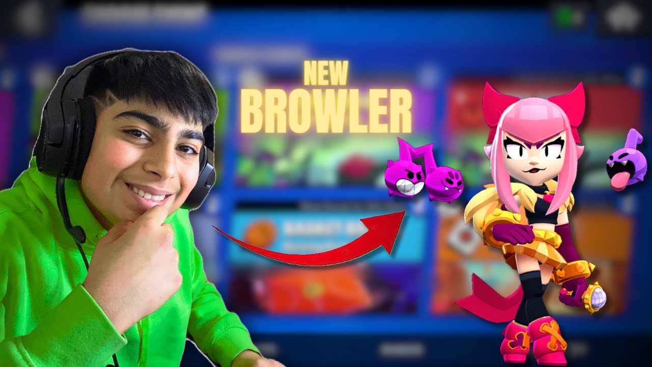 I PLAY BRAWL STARS WITH THIS NEW BROWLER #browlstars - YouTube