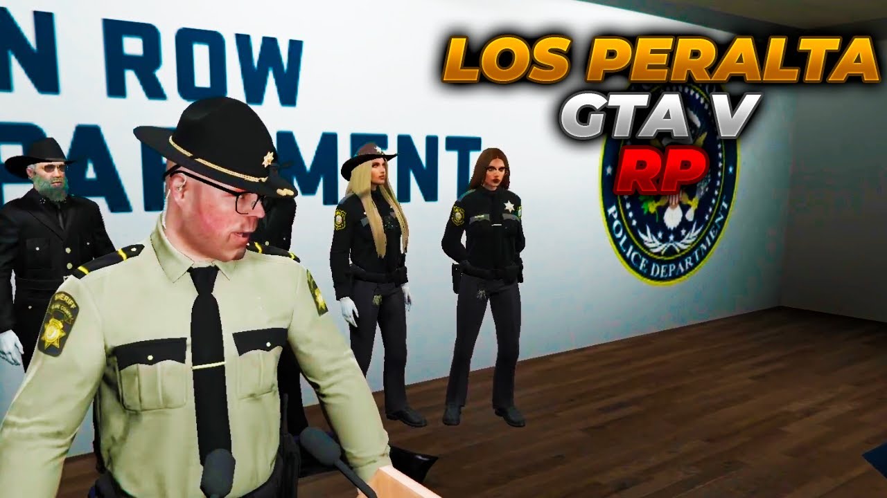 JOAQUIN PERALTA Y LA GALA DE ASCENSO A RANGER | GTA 5 ROLEPLAY EP.8 ...