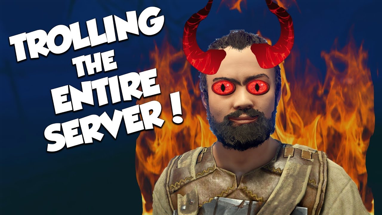 TROLLING THE ENTIRE SERVER AGAIN! - Rust - YouTube