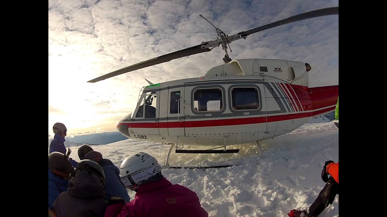 Heli drop - YouTube