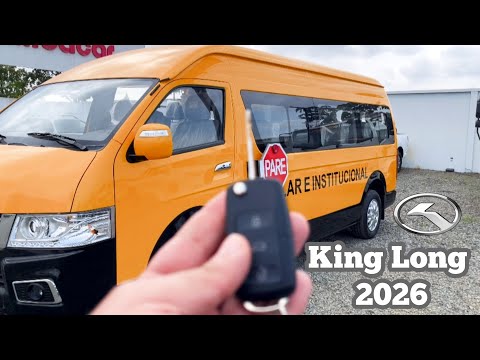 CONOCE LA NUEVA BUSETA KING LONG 2026 - TRANSPORTE ESCOLAR TURISTICO E INSTITUCIONAL