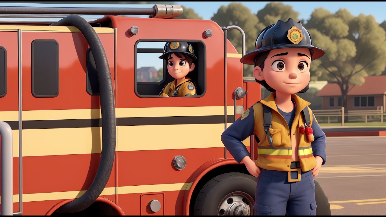 The Brave Firefighter 💤 Sleepy Stories for an Hour Before Bed | Sleep ...
