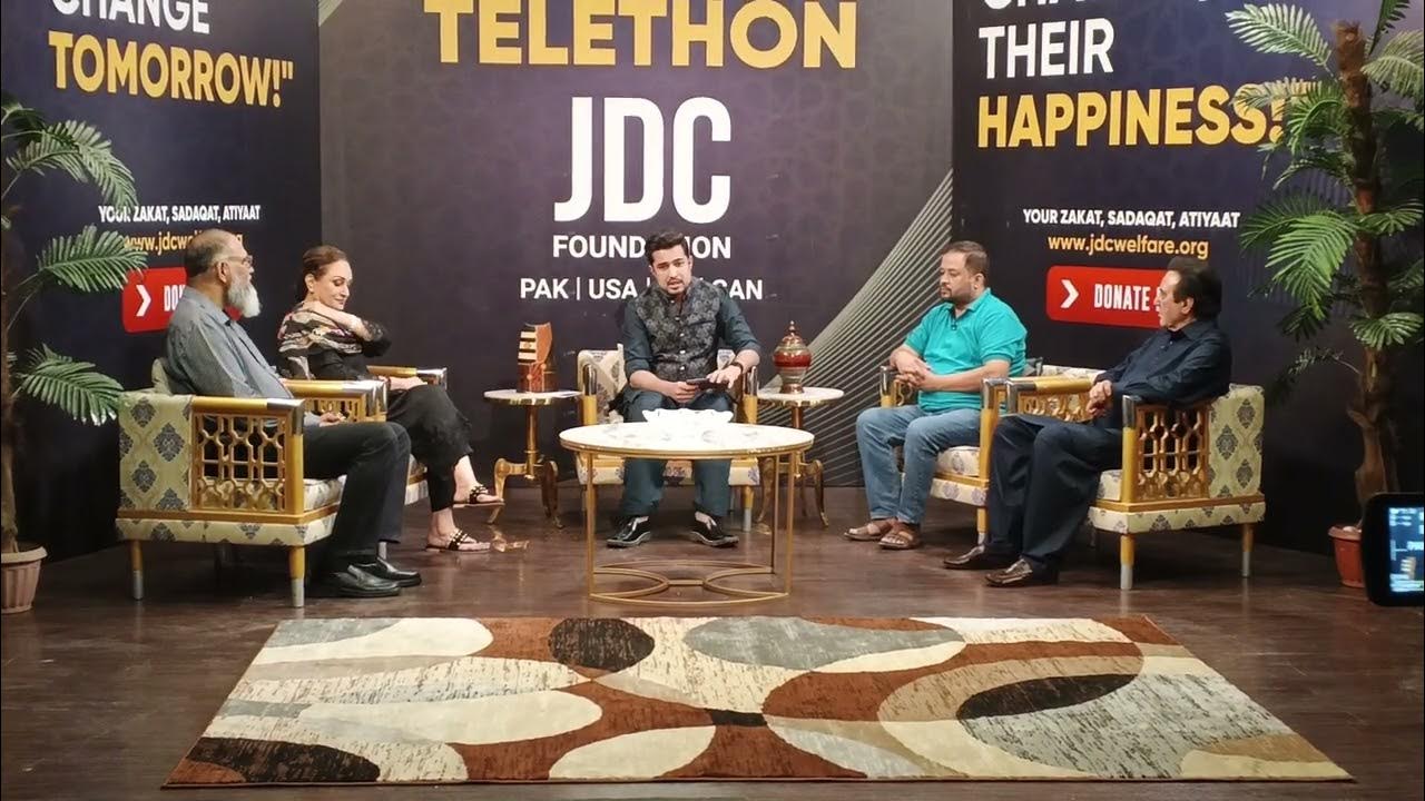 Jawed sheikh & bushra g & iqra ul hassan live jdc tv show #jawedsheikh#bushraansari# ...