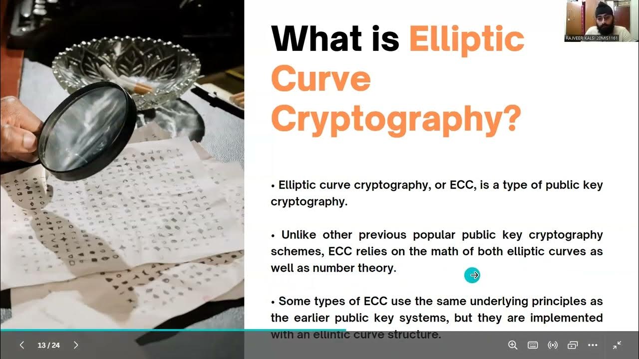 Elliptic Curve Cryptography (ECC) - YouTube