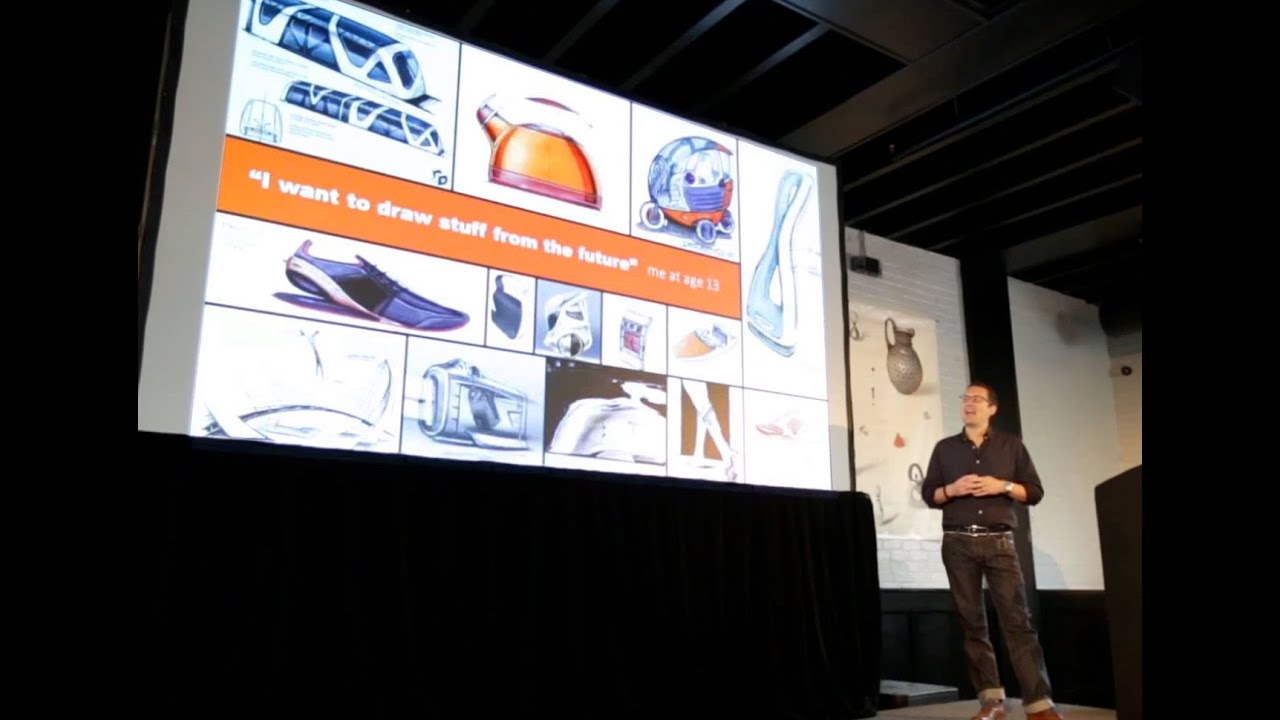 Michael DiTullo speaking at the 2014 Core77.com Object Culture ...