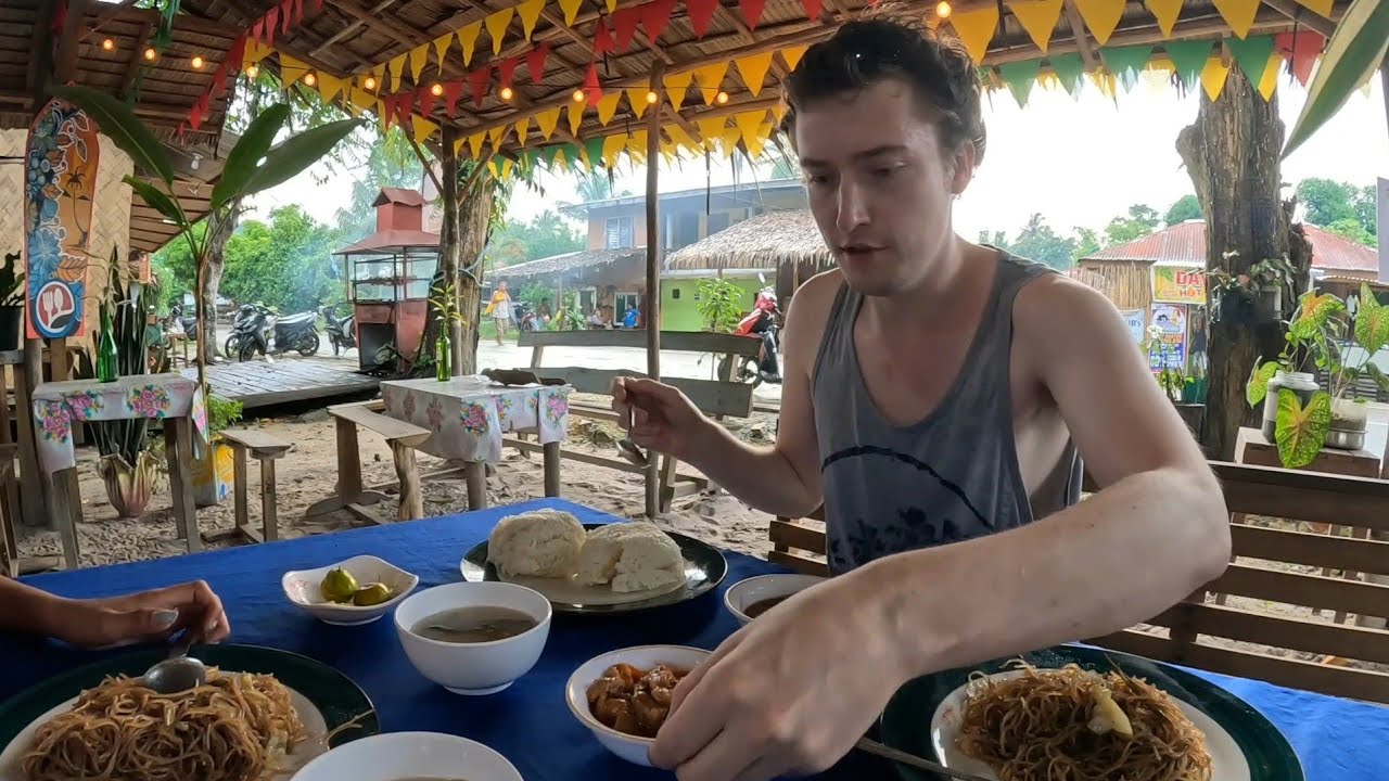 Filipino Carinderia In Port Barton! 🇵🇭 - YouTube