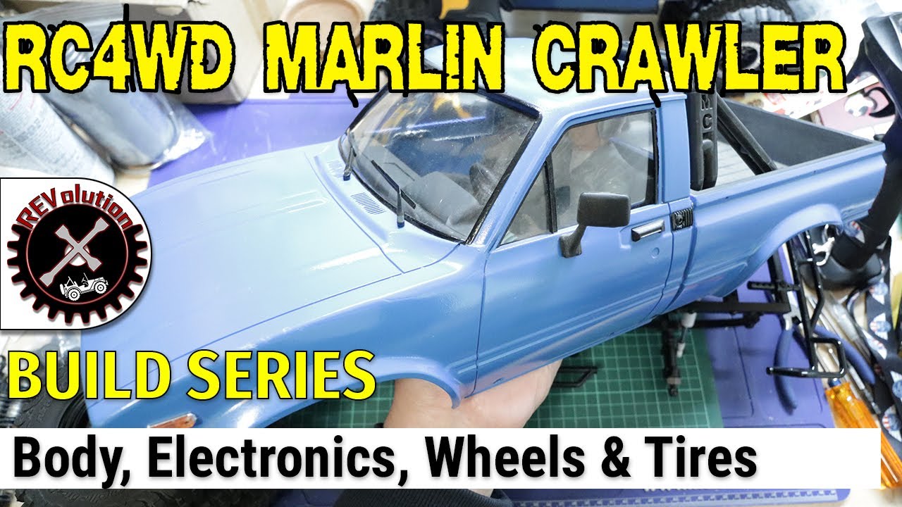 RC4WD Marlin Crawler Build Series - Electronics and Body - YouTube