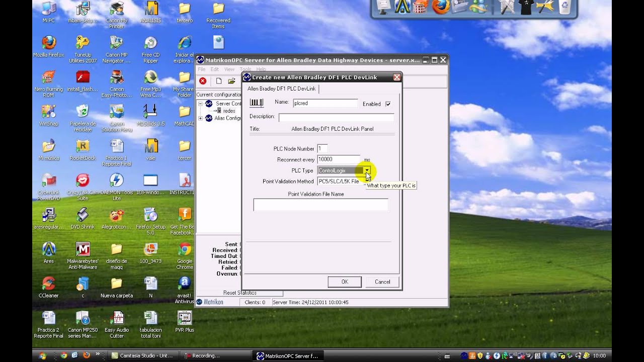 Tutorial Opc Matrikon Server Youtube