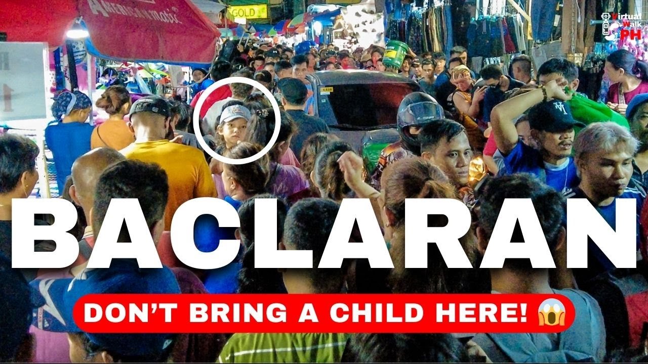 [HD] CRAZY NIGHTMARE Baclaran Market | Most Crowded Place in Parañaque ...