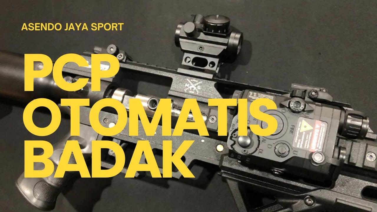JUAL SENAPAN ANGIN PCP OTOMATIS BADAK. 3 MODE MANUAL, SEMI OTOMATIS ...