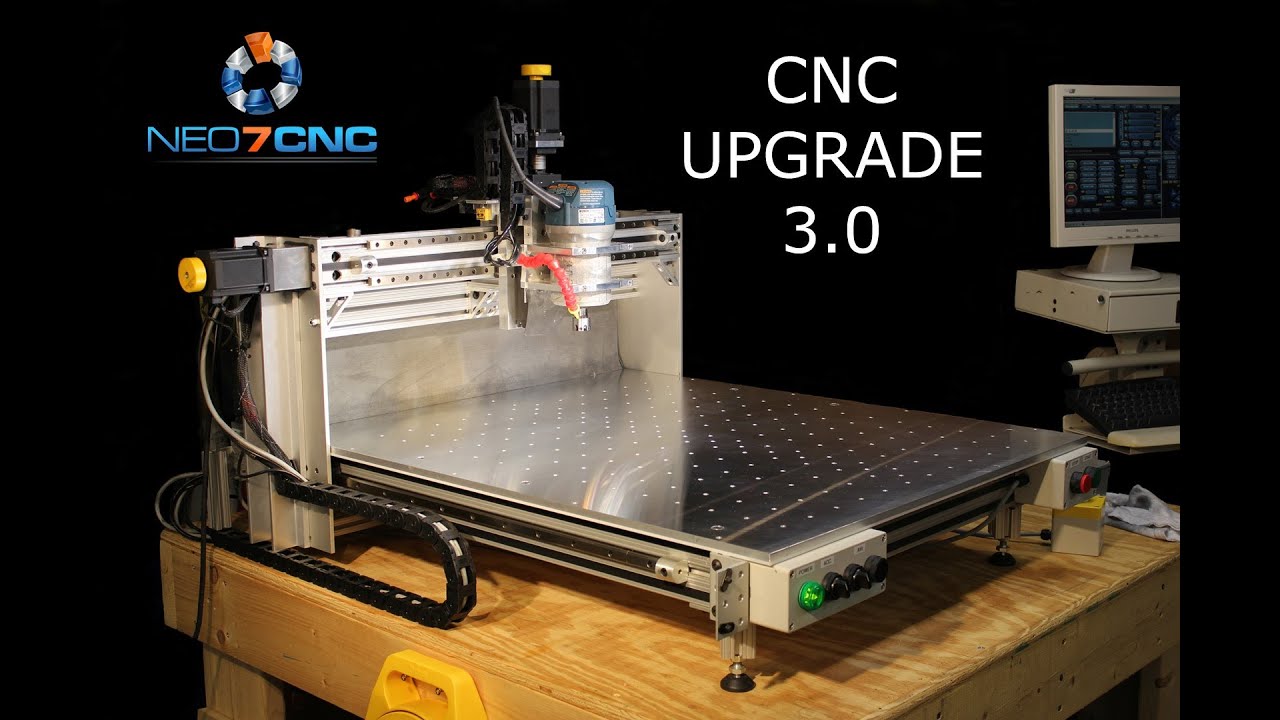Homemade Diy Cnc Larger Cnc 30 Part 1 Ver 20 Review Youtube