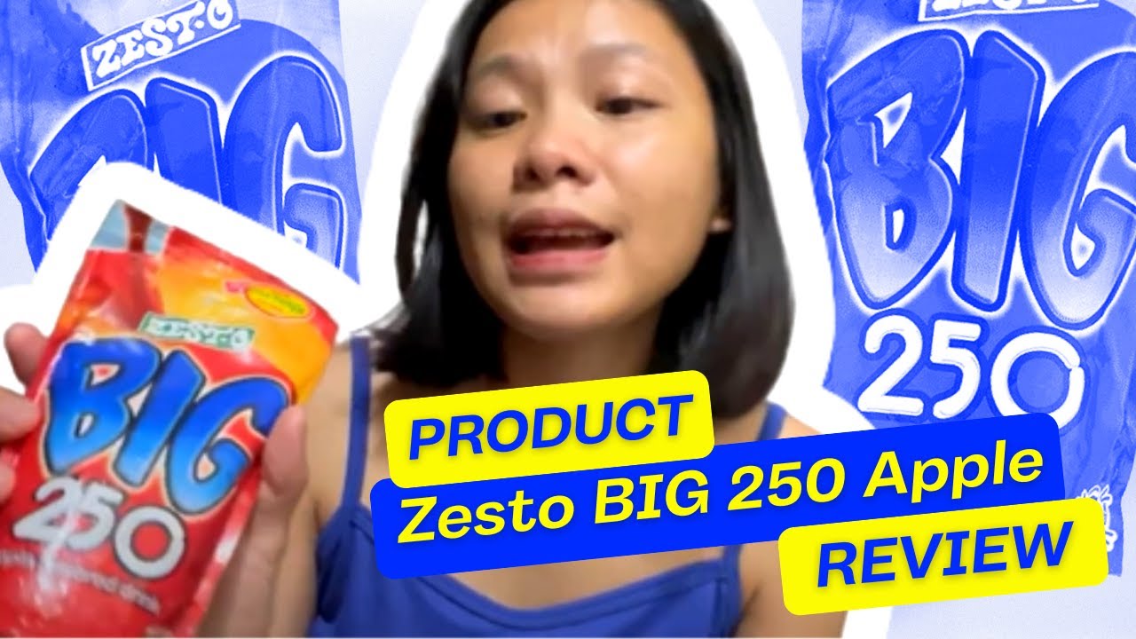 ZEST-O BIG 250 Apple Drink | Beverage Review | 0346 - YouTube