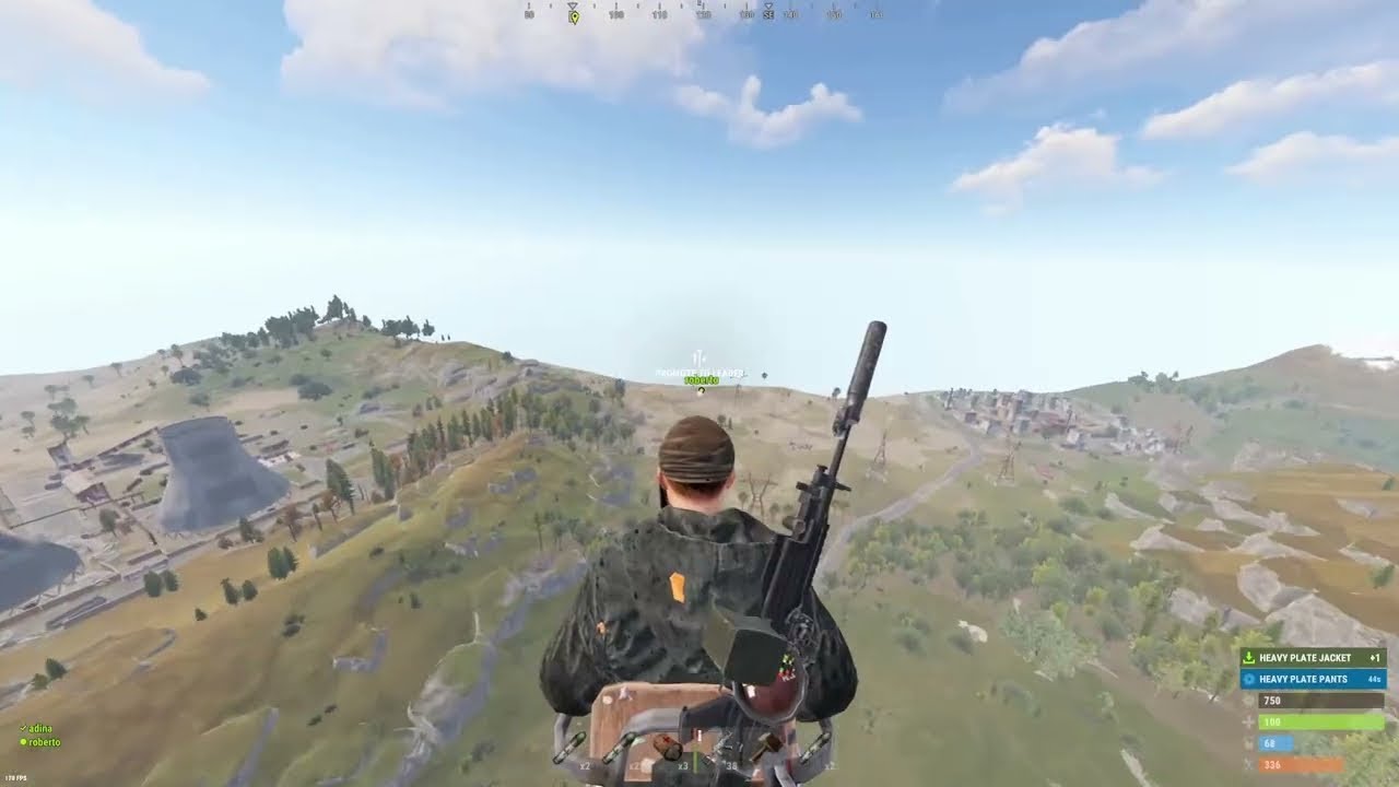 Rust Duo Trausi Riqqeloff Cruising Car PVP and Minicopter Bumper Cars ...