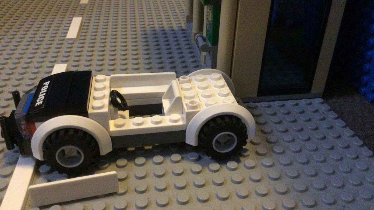 How to build a LEGO Police car: LEGO speed build - YouTube