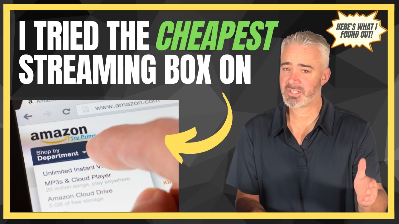 🔥 I TRIED THE CHEAPEST STREAMING BOX ON AMAZON - YouTube