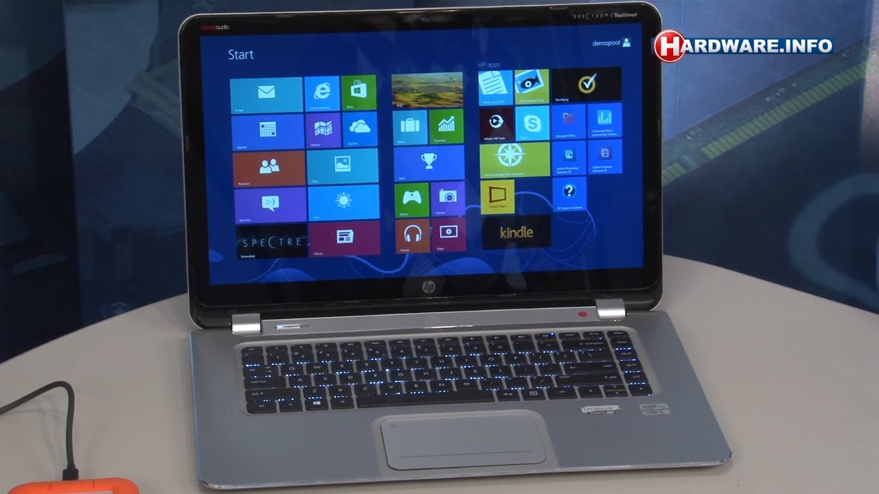 HP Specte XT Ultrabook review - Hardware.Info TV (Dutch) - YouTube