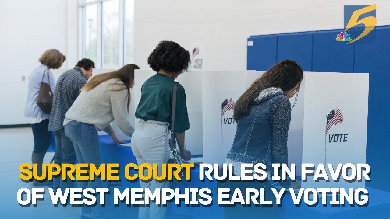 Arkansas Supreme Court rules that early voting can happen in West ...