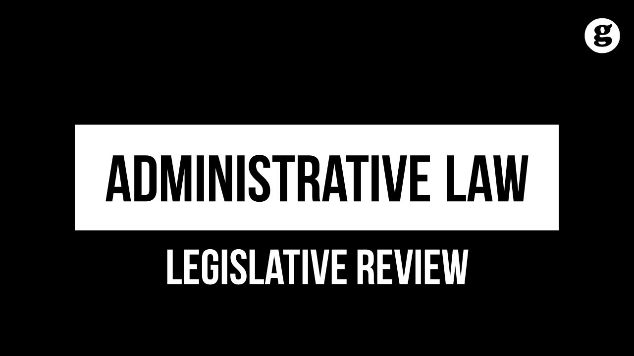 Legislative Review - YouTube
