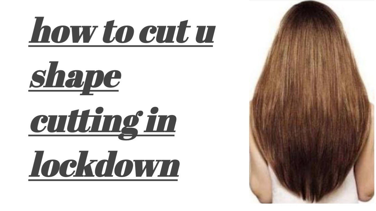 How to cut U shape cutting in lockdown || suman saxena makeover ...