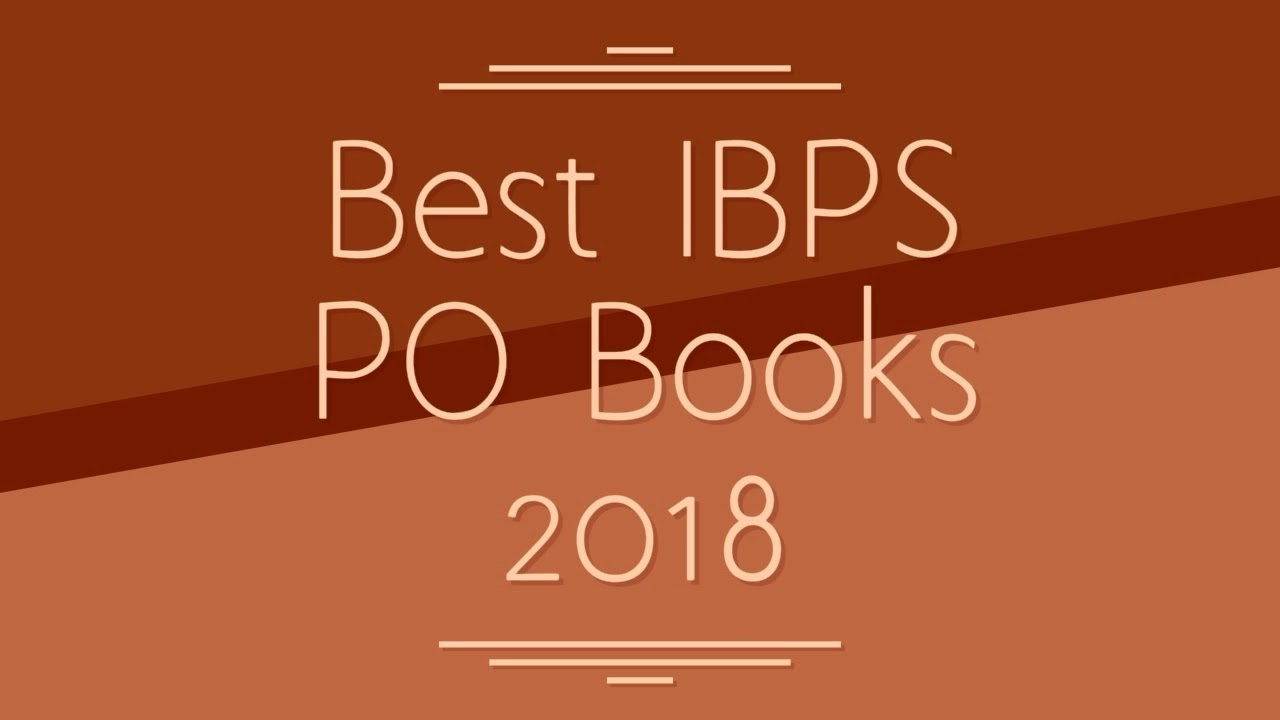 🔥 Best IBPS PO Books Every Aspirant Should Have | Best IBPS PO Study ...