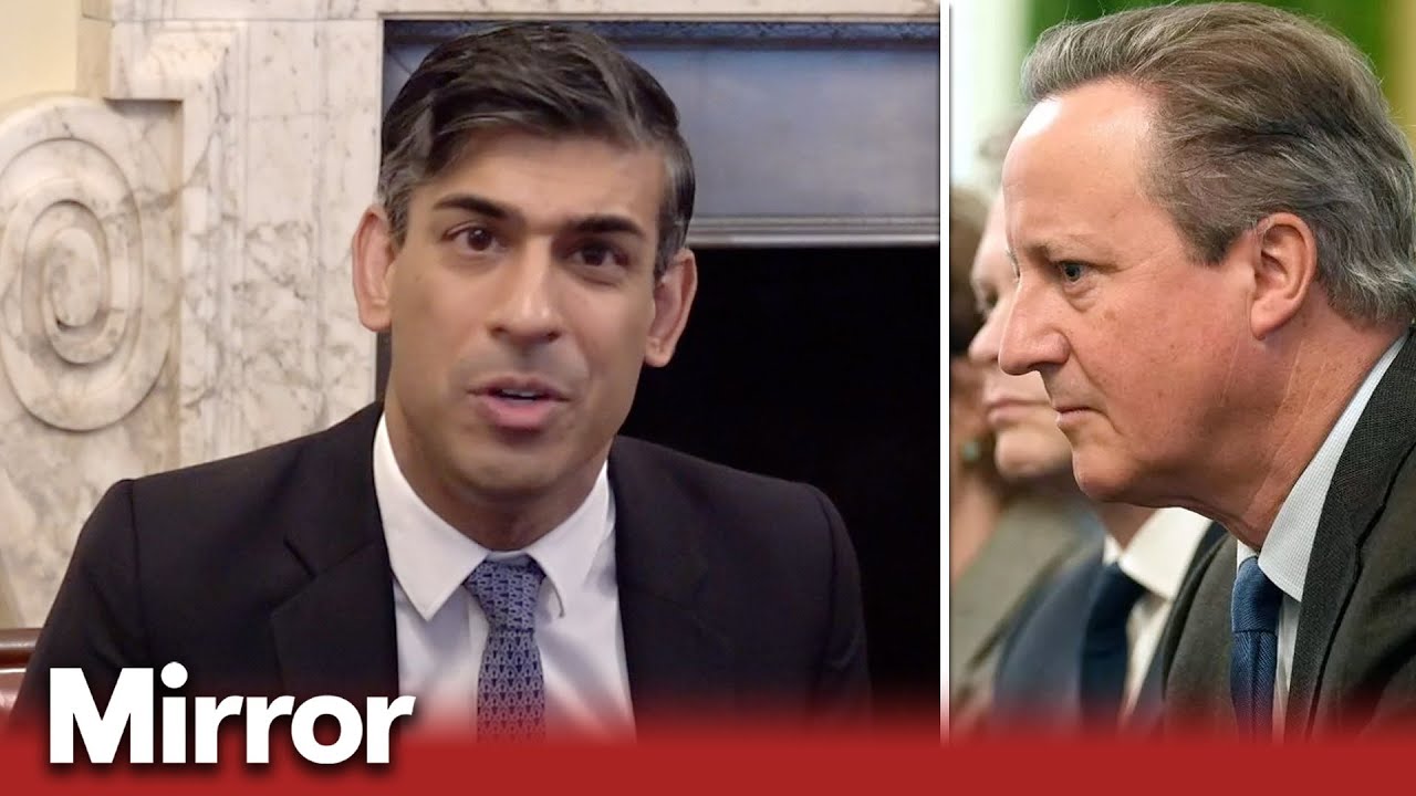 Rishi Sunak holds first Cabinet with David Cameron as Foreign Secretary ...
