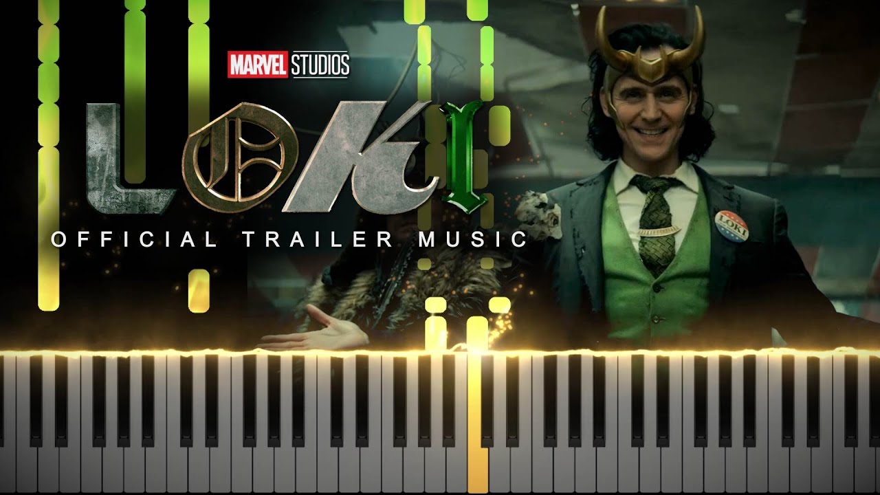 Marvel's Loki - Official Trailer Music (2021) (Synthesia Piano Tutorial ...