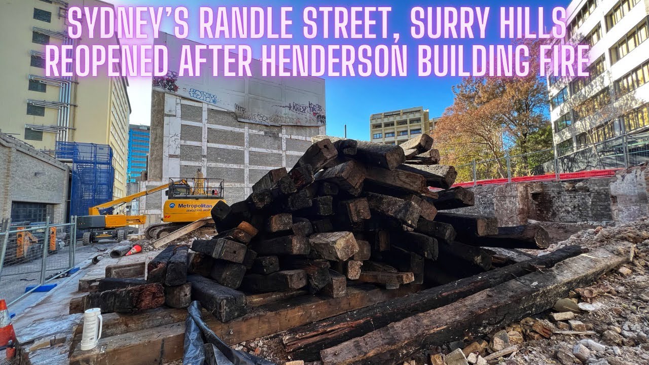 Abandoned Oz - Sydney’s Randle St, Surry Hills Reopened Following R.C ...