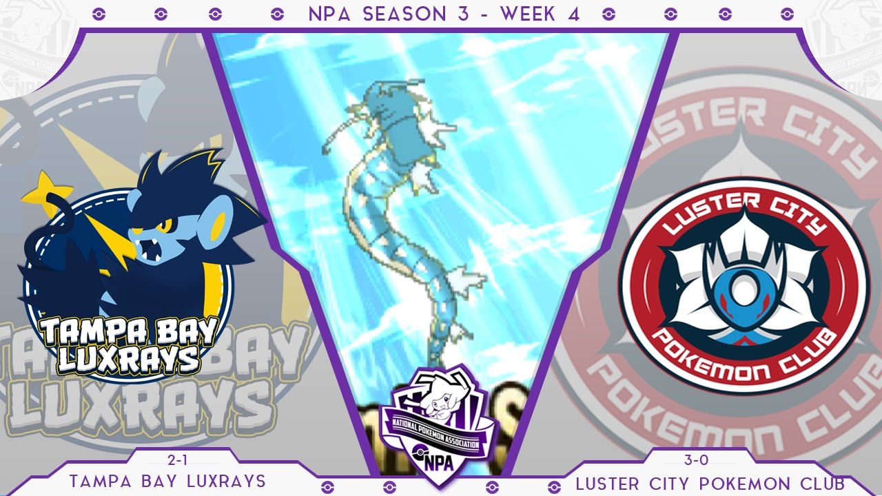 Week 4 | Tampa Bay Luxrays Vs. Luster City Pokemon Club | National ...