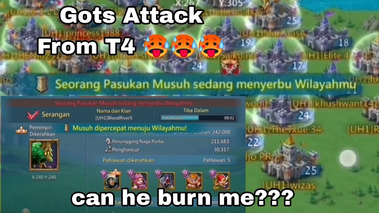 Solo Trap Castle 24 might 71m 🥶 can defend from full T4 ??? 🥵 - Lords ...