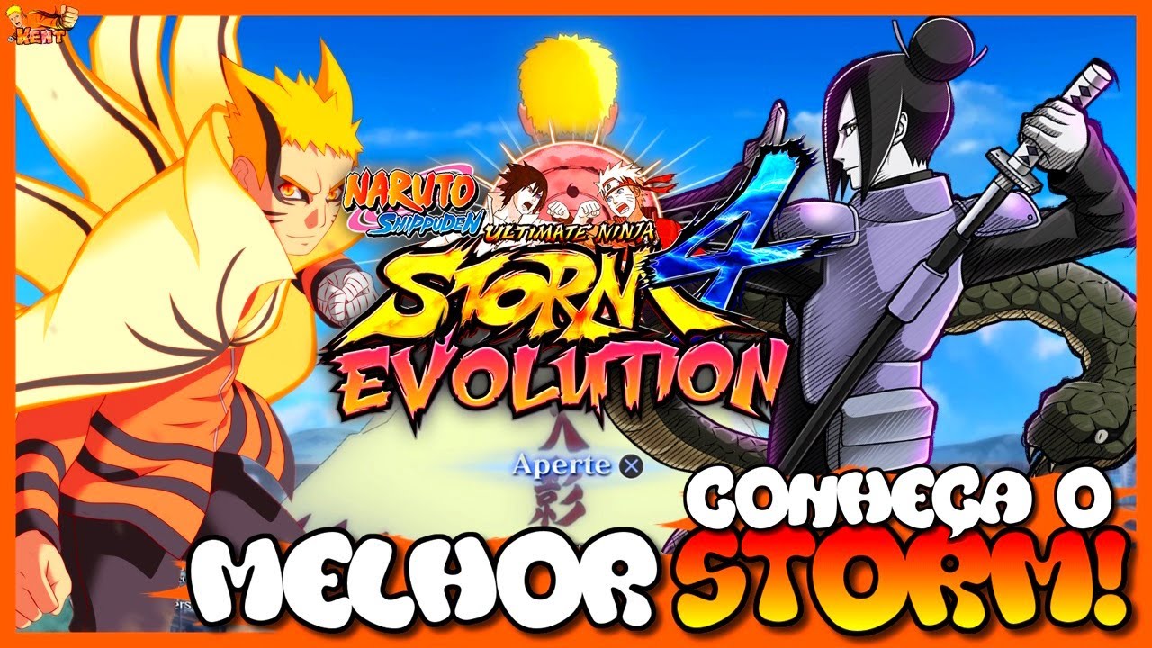 O STORM QUE A BANDAI NÃO FEZ! NARUTO STORM 4 EVOLUTION COMPLETO! - YouTube