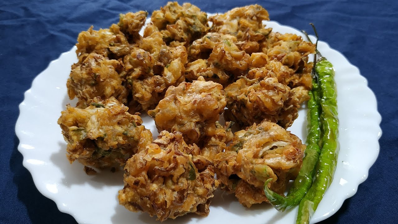 Crispy Gobi Pakora Recipe | How To Make Gobi Pakoda | Cabbage Pakoda ...